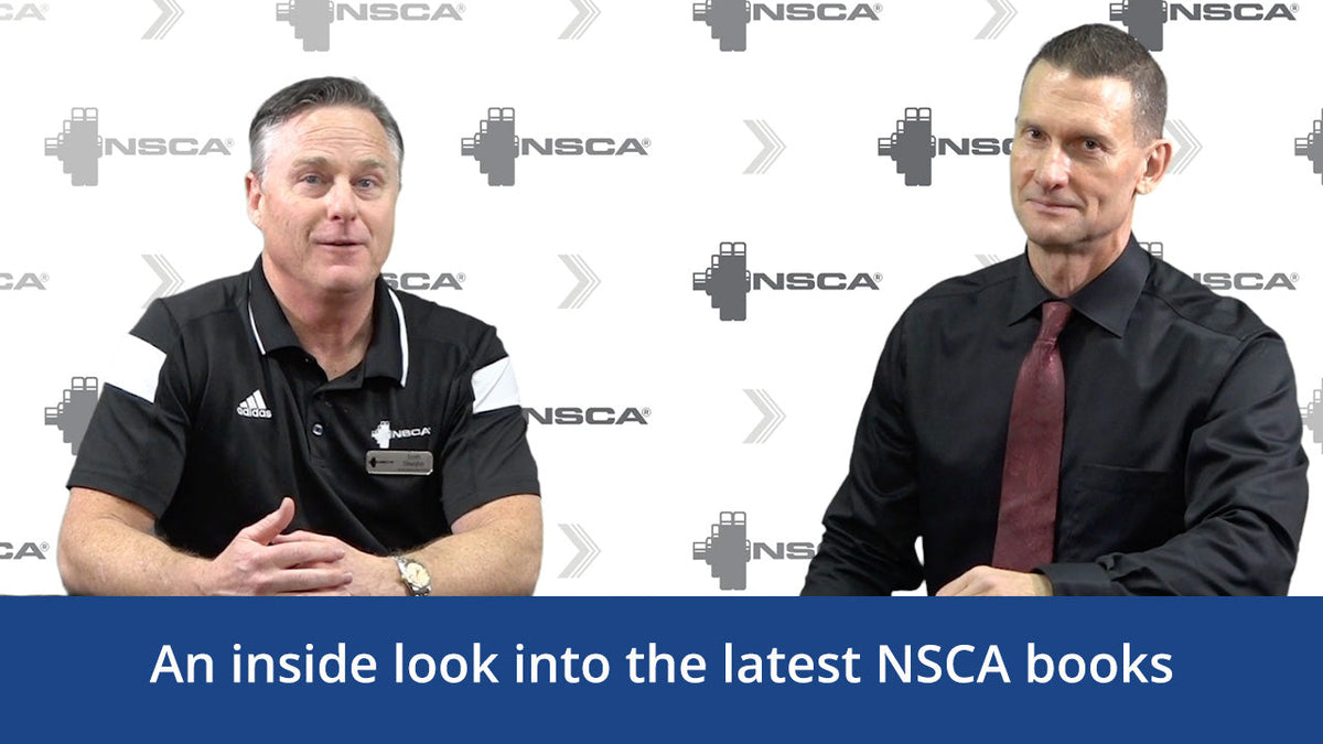 Get an inside look into the latest NSCA books – Human Kinetics Canada
